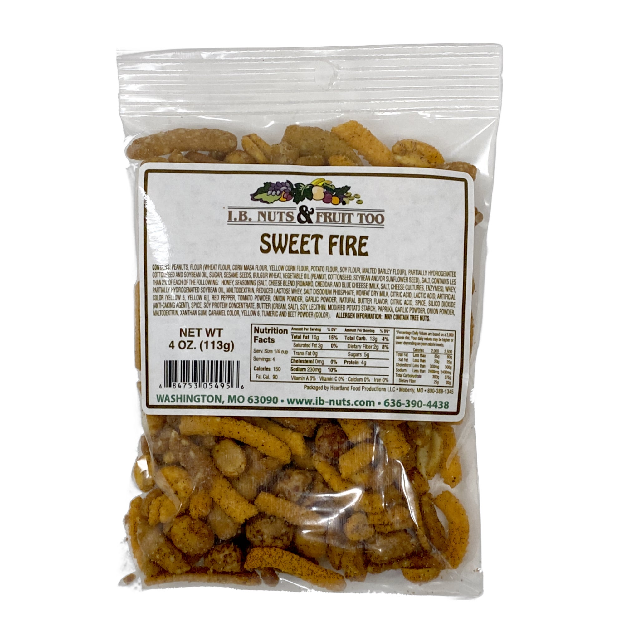 Sweet Fire 4oz | IB Nuts | Premier Gifting Solutions for All Occasions