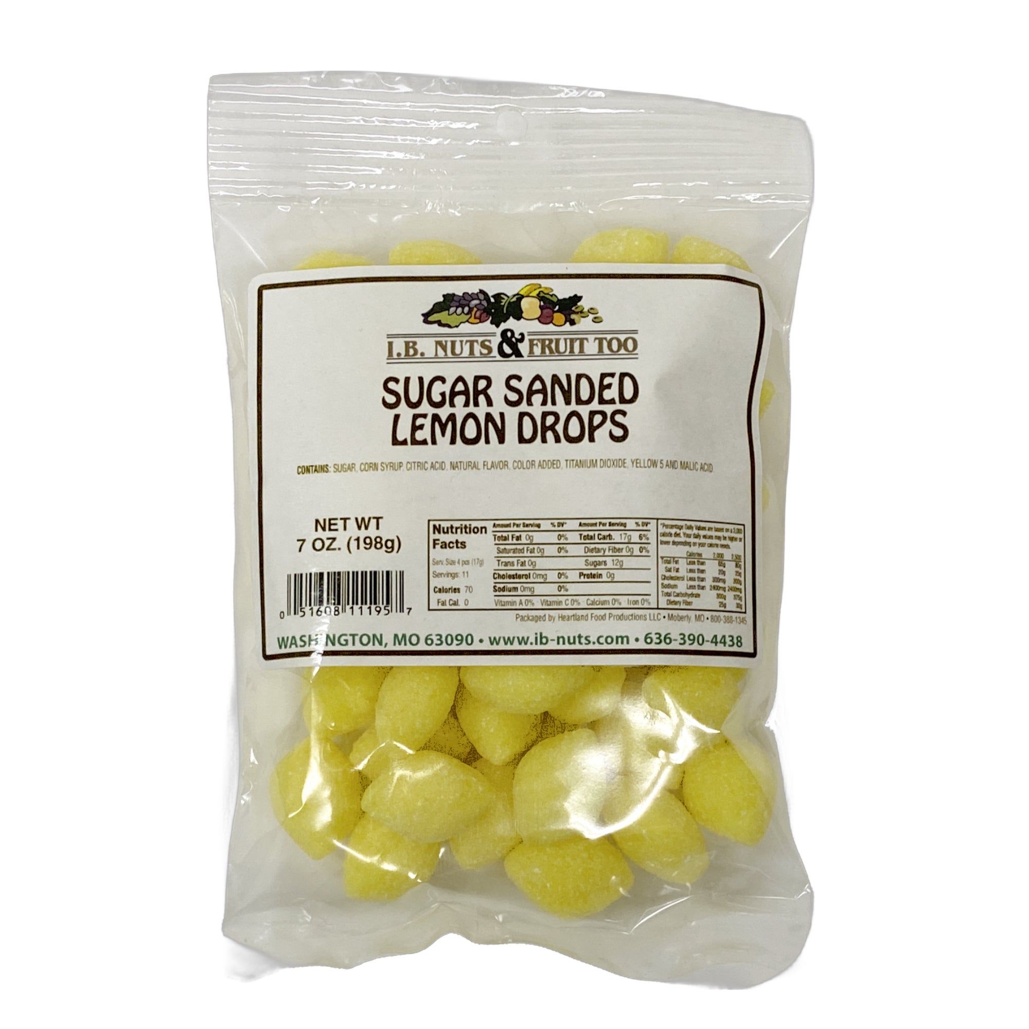 Lemon Drops 7 oz | IB Nuts | Premier Gifting Solutions for All Occasions